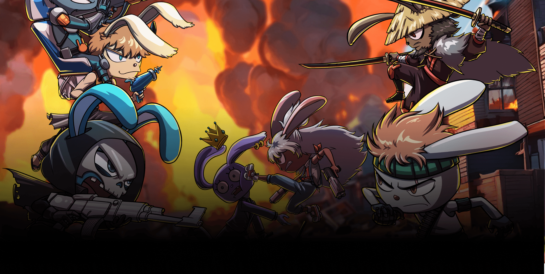Gunnies is a zany, explosive and chaotic fast-paced third-person ...